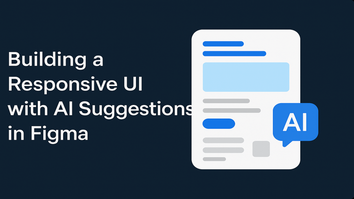 Building A Responsive UI With AI Suggestions In Figma
